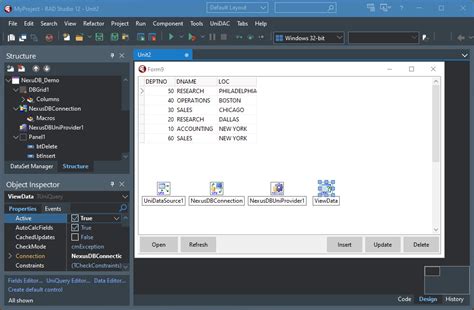 Connect To Nexusdb In Delphi With Unidac