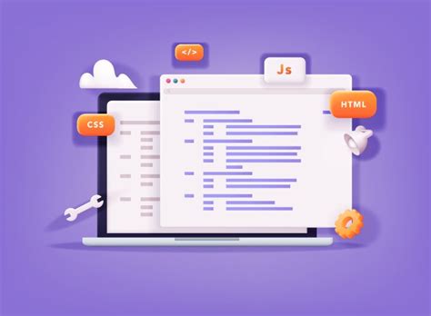 Programming Coding Development Isometric Vector Image