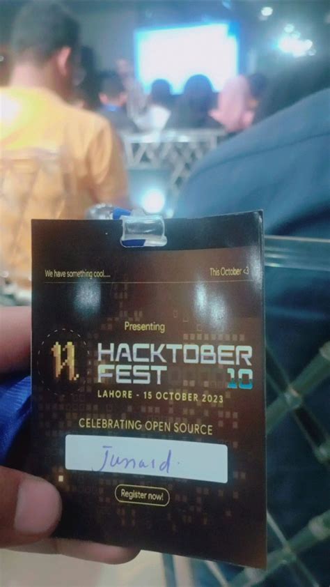 muhammad junaid on linkedin hacktoberfestlahore github