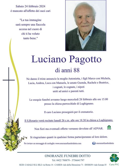 Luciano Pagotto Onoranze Funebri Dotto