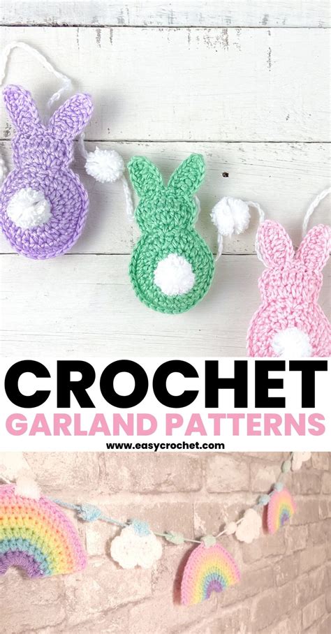 17 Crochet Garland Patterns For Every Season Easy Crochet Patterns