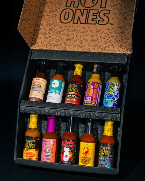 Season 28 Lineup Ten Pack Hot Ones Hot Sauce