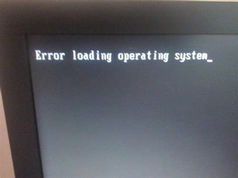 Lỗi Error Loading Operating System Là Gì Nguyên Nhân Và Cách Khắc Phục