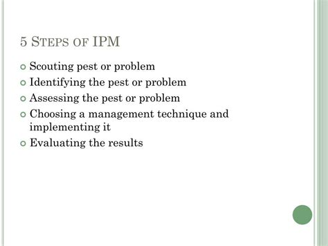 Ppt Integrated Pest Management Ipm Powerpoint Presentation Free Download Id1561169