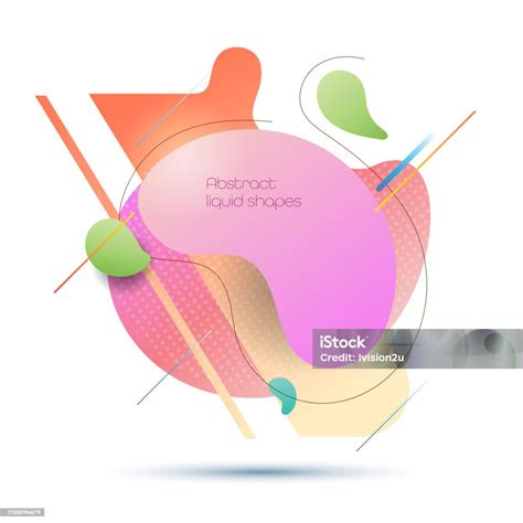 Minimal Abstract 3d Shape Fluid And Liquid Gradient Colorful Background For Layout Banner Poster