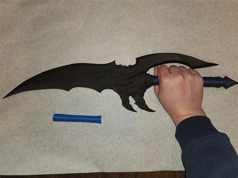 3d Printable Kasakas Venom Fang Dagger From Solo Leveling Anime 3d Model • Made With Bambu P1p