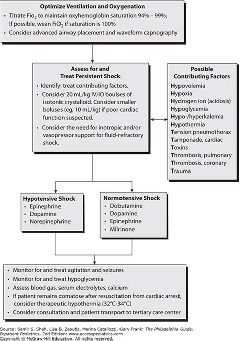 Pals Algorithm The Philadelphia Guide Inpatient Pediatrics 2e