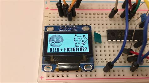 【電子工作】0 96インチ有機elディスプレイをpicマイコンで試してみた。 Youtube