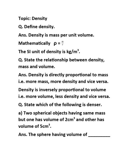Density Pdf