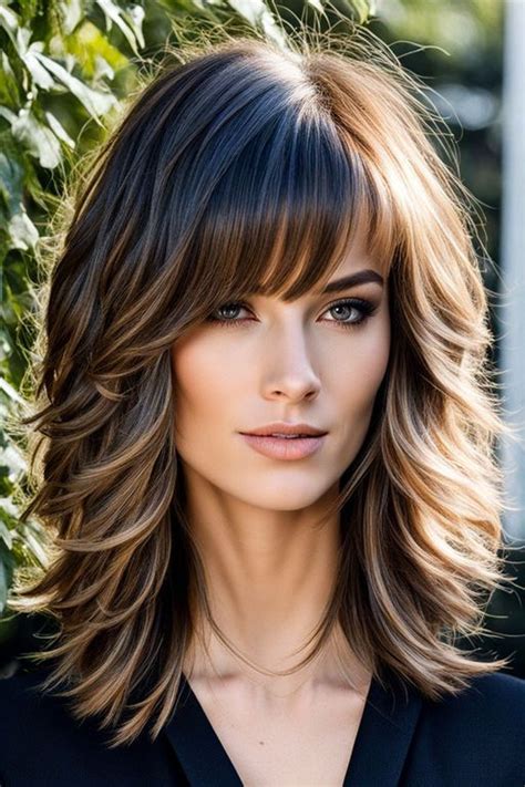 53 Medium Length Layered Haircuts That Are Trending Right Now Cckonline