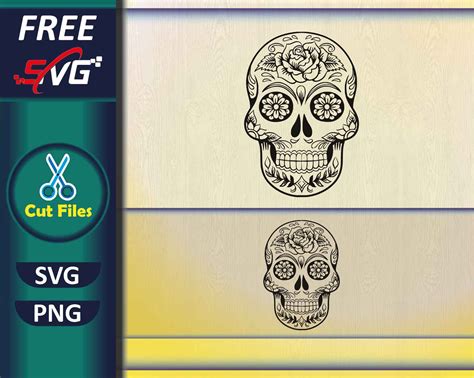Sugar Skull Svg Free Download