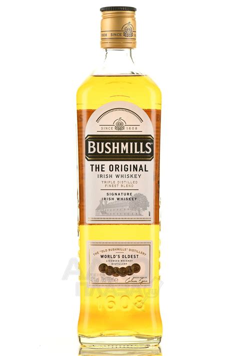 Bushmills - купить виски Бушмилс 0.7 л в тубе - цена