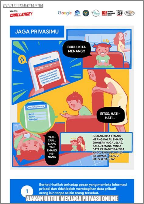Ajakan untuk Menjaga Privasi Online – Desa Bhuana Jaya | Kab. Kutai Kartanegara