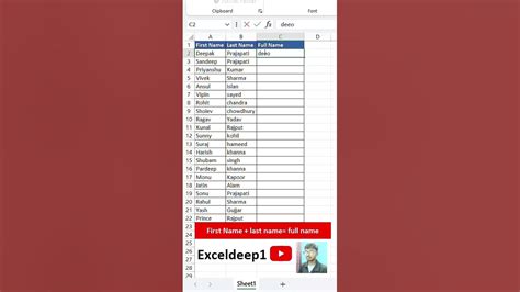 Excel Exceltutorial Excelshortcutsinhindi Excelformula