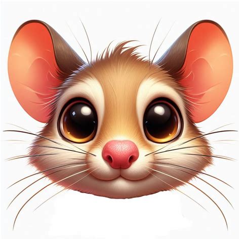 Маска ободок Мышка Милые рисунки Милые детеныши животных Рисунки