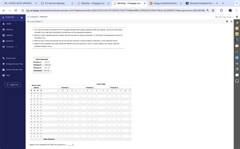 1 ﻿fill In The Truth Table 2 ﻿based On The