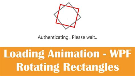 Learn Wpf Animation Doubleanimation Rotating Rectangles Net 6 C