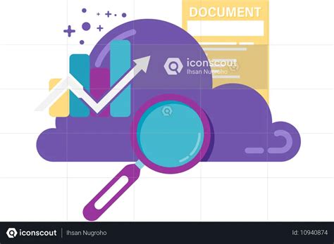 Cloud Storage Analytics Illustration Free Download Network