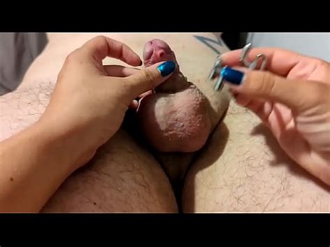 Femdom Chastity Cage Taking Off Putting On Demonstration Miss Raven Training Zero Permanent