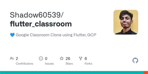 GitHub Shadow60539 Flutter Classroom Google Classroom Clone Using Flutter GCP