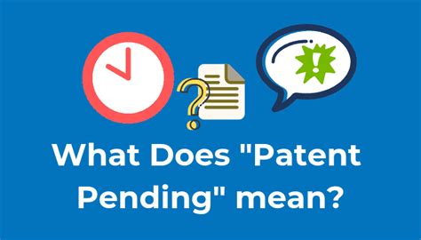 What Does Patent Pending Mean Bold Patents