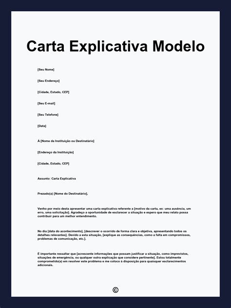 Modelo De Nota Explicativa Crc Imageseemodelo De Carta Explicativa