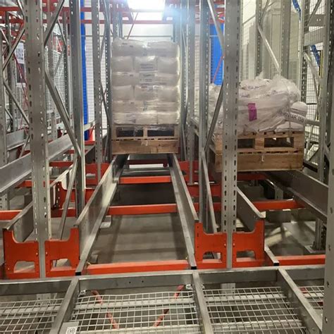 Automatic Asrs Storage System Four Way Pallet Shuttle Rack For