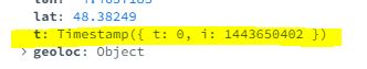 MongoDB Reverse T I In Timestamp Field Stack Overflow