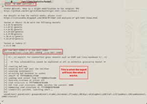 Kernel Exploits Linux Privilege Escalation