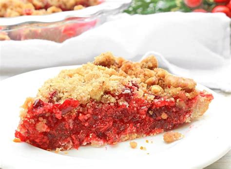 Cranberry Pie Recipe Fresh Cranberries