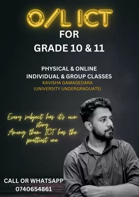 O L Ict For Grade 10 And 11 O L Ict O L Grade 6 11 Gampaha