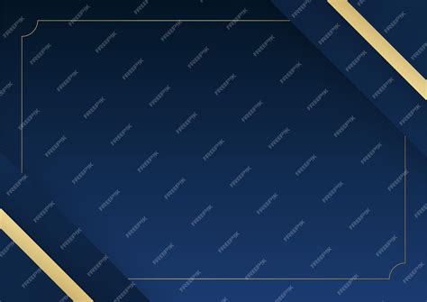 현대 파란색과 금색 추상적인 배경입니다 벡터 추상적인 그래픽 디자인 배너 패턴 배경 템플릿입니다 프리미엄 벡터