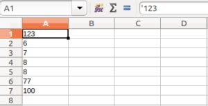 Convert Text To Number In LibreOffice Calc