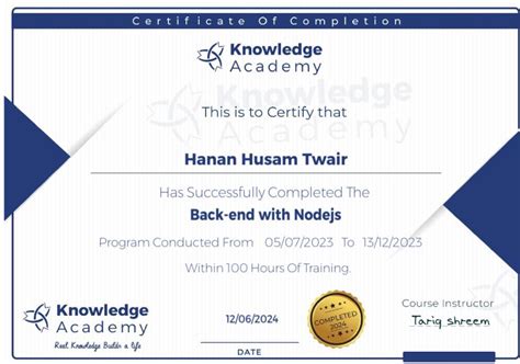 hanan twair on linkedin backenddevelopment nodejs knowledgeacademy webdevelopment apis