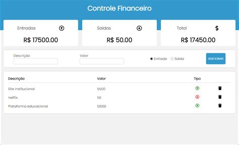 GitHub GuiOliver React Financial App
