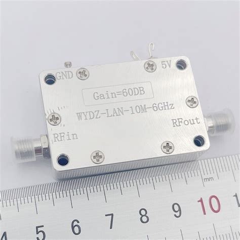 MHz GHz DB High Gain LNA Wideband Amplifier Low Noise SMA Female Connec EBay