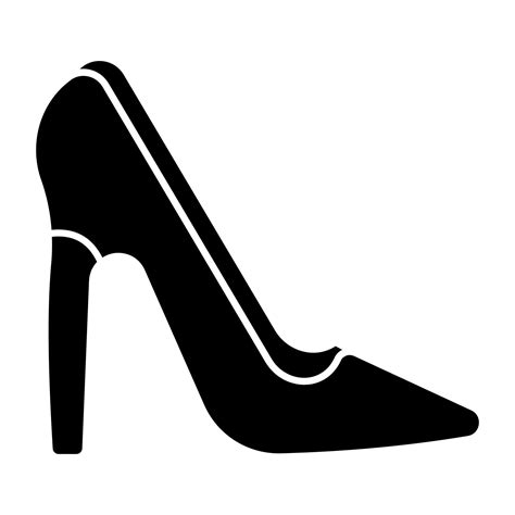 A Beautiful Design Icon Of Heel 24168440 Vector Art At Vecteezy