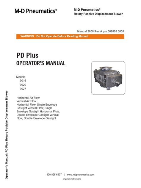 2008 Pd Plus 9000 Series Manual Rev A 041921 Pdf Valve Pump