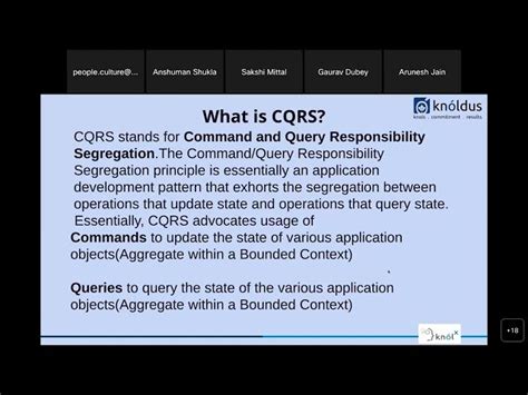free video introduction to axon framework with cqrs pattern from