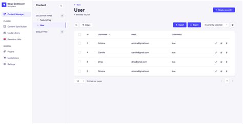 strapi plugin import export entries npm