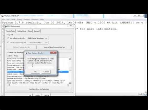 Python IDLE Previous Command YouTube
