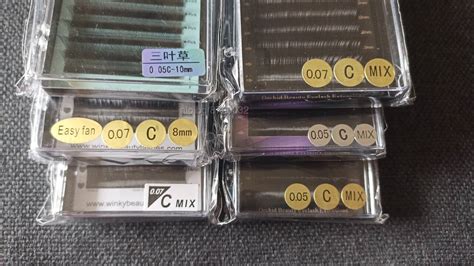 Мигли на редове за миглопластика Парфюмерия и козметични продукти Варна Миглички за ми