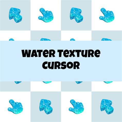 custom cursor water texture theme cursor space