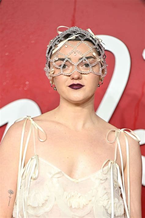 Maisie Williams At Fashion Awards 2023 At Royal Albert Hall In London