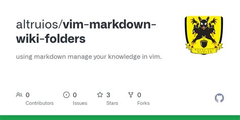 Vim Markdown Wiki With Folders Rvim