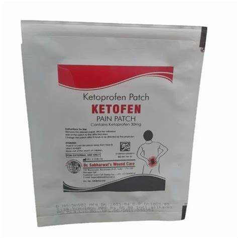 Dr Sabharwals Ketoprofen Pain Patch At ₹ 16 Barotiwala Solan Id