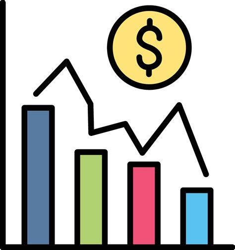 Decline Graph Vector Icon 30384567 Vector Art At Vecteezy