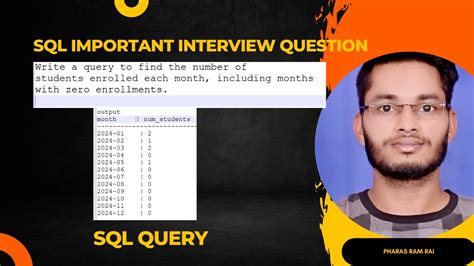 Sql Interview Question Important Join Part 2 Sql Sqlserver