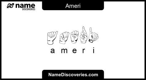 Ameri Name Meaning And Origin