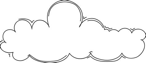 Cloud Outline Pngs For Free Download